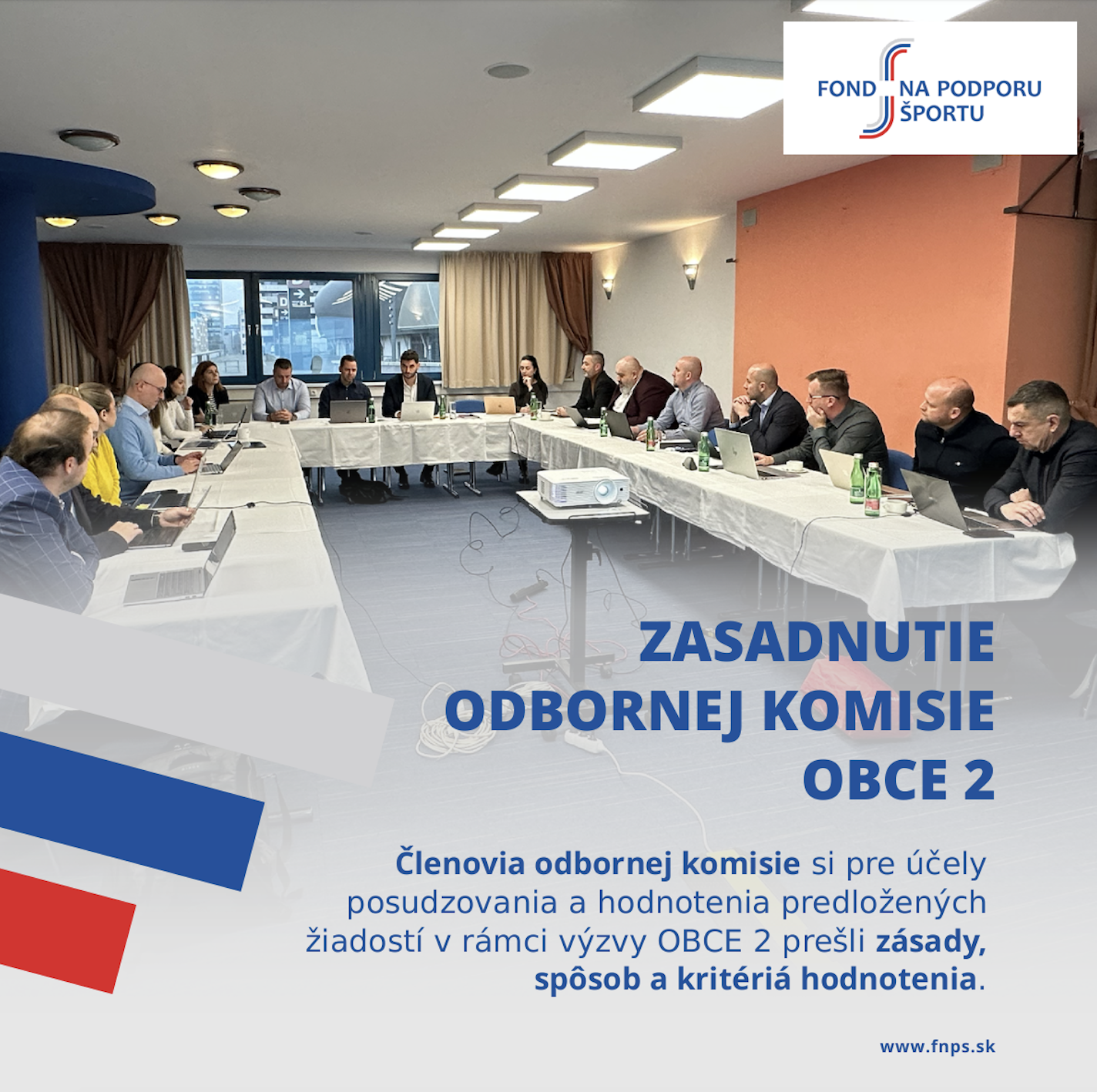Úvodné zasadnutie odbornej komisie OBCE 2 | Fond na podporu športu